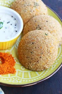 Oats Idli Recipe | Instant Oats Idli Recipe - Sharmis Passions