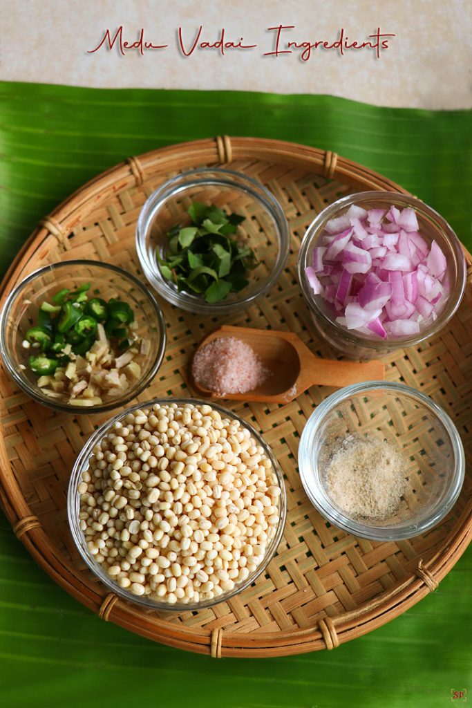 Medu Vada Recipe | Ulundu Vadai Recipe - Sharmis Passions