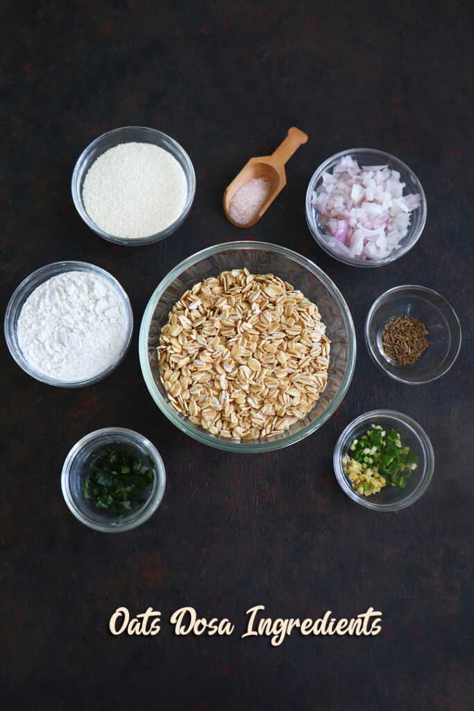 Oats Dosa Recipe - Sharmis Passions