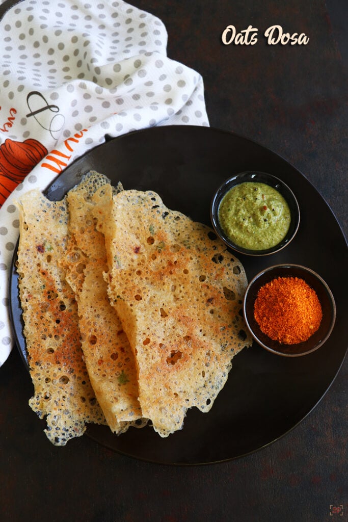 Oats Dosa Recipe - Sharmis Passions