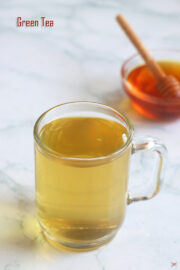 Green Tea Recipe | How to make Green Tea - Sharmis Passions