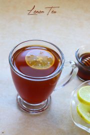 Lemon Tea Recipe - Sharmis Passions