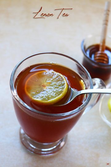Lemon Tea Recipe - Sharmis Passions