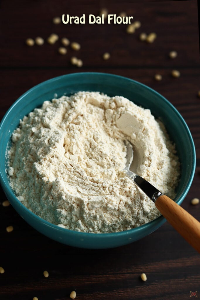 Homemade Urad Dal Flour Recipe | How to make urad dal flour - Sharmis ...