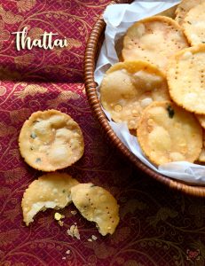 Thattai Recipe - Sharmis Passions