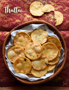 Thattai Recipe - Sharmis Passions