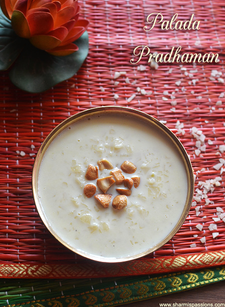 Palada Pradhaman Recipe - Sharmis Passions