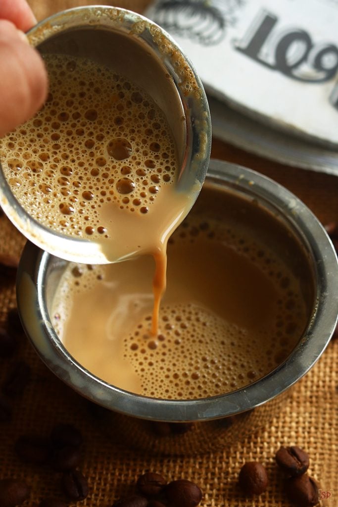 Filter Coffee Recipe | South Indian Filter Coffee Recipe - Sharmis Passions