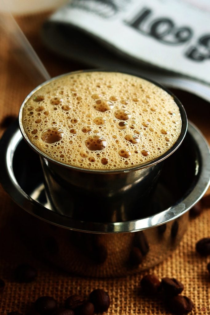 Filter Coffee Recipe | South Indian Filter Coffee Recipe - Sharmis Passions