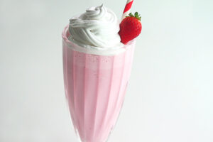 Strawberry Milkshake Recipe (Strawberry Shake) - Sharmis Passions