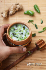Neer More Recipe | Spiced Buttermilk Recipe - Sharmis Passions