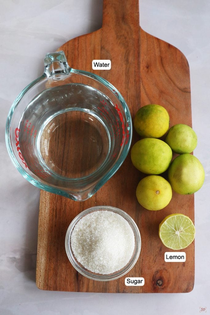 Lemon Squash Recipe | Lemon Syrup Recipe - Sharmis Passions