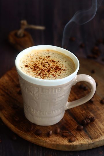 Beaten Coffee Recipe | Indian Style Cappuccino Recipe - Sharmis Passions