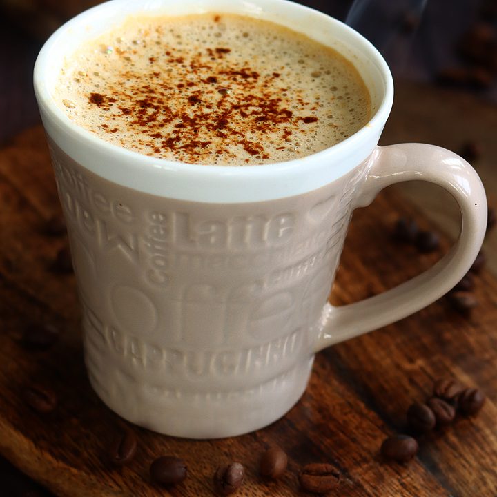 Beaten Coffee Recipe | Indian Style Cappuccino Recipe - Sharmis Passions