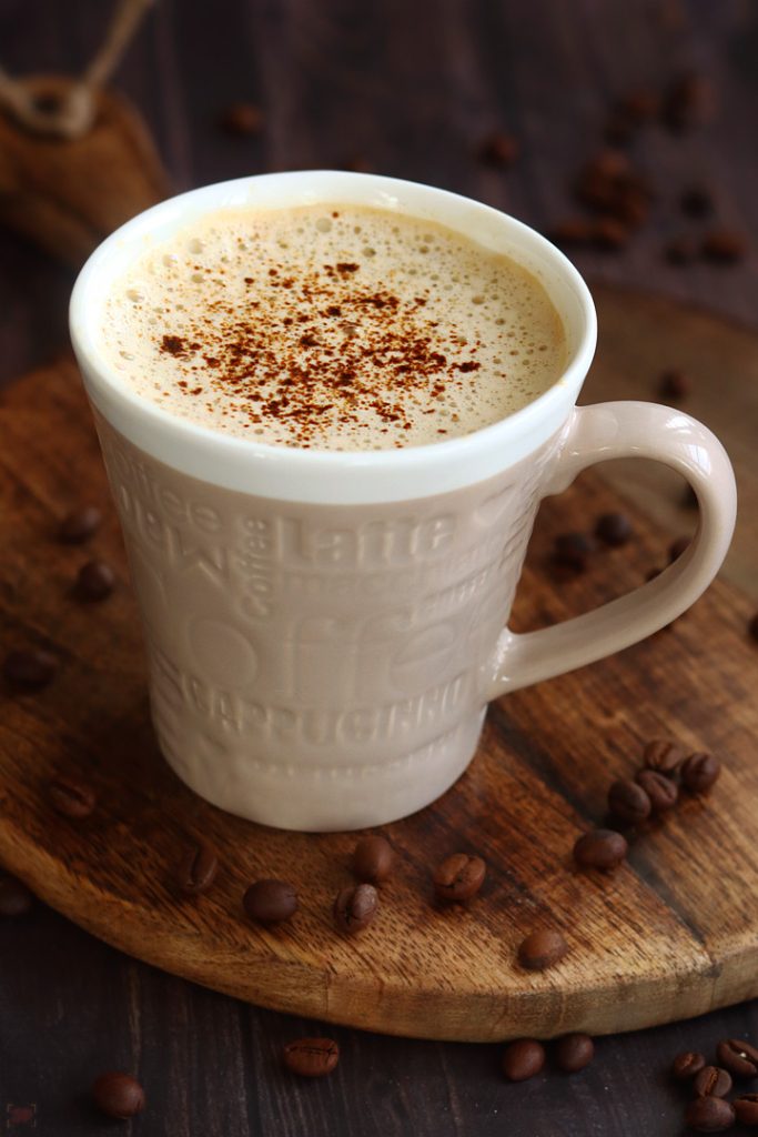 Beaten Coffee Recipe | Indian Style Cappuccino Recipe - Sharmis Passions