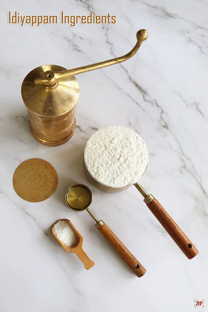 Idiyappam Recipe | String Hoppers | Nool Puttu Recipe - Sharmis Passions