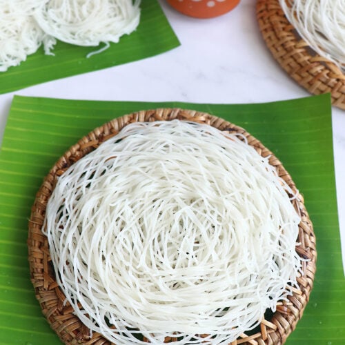 Idiyappam Recipe | String Hoppers | Nool Puttu Recipe - Sharmis Passions