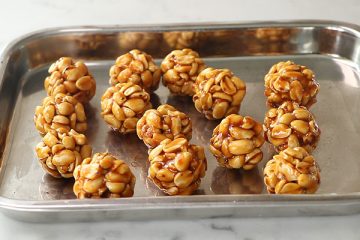 Kadalai Mittai Recipe | Kadalai Urundai Recipe - Sharmis Passions