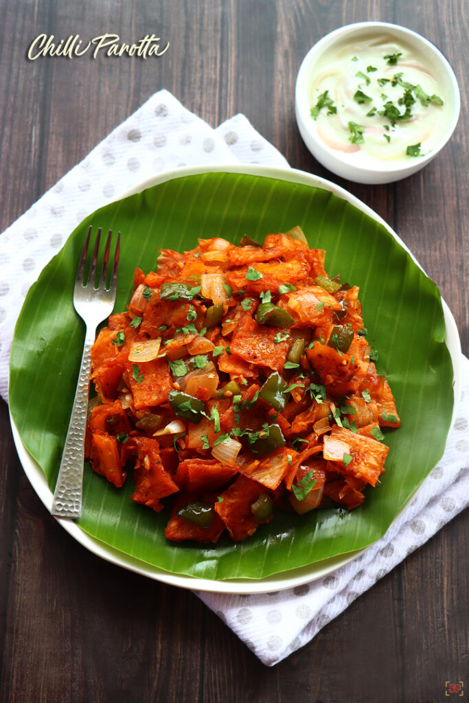 Chilli Parotta Recipe - Sharmis Passions