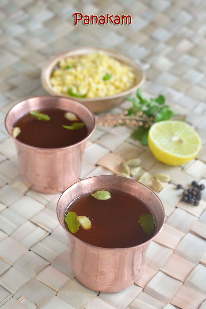Panakam Recipe | Panagam Recipe - Sharmis Passions