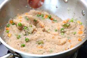 Wheat Rava Upma Recipe - Sharmis Passions