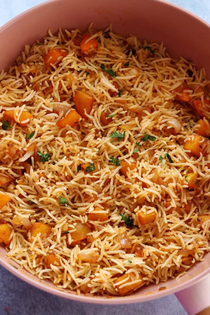 Potato Rice Recipe | Aloo Rice Recipe - Sharmis Passions