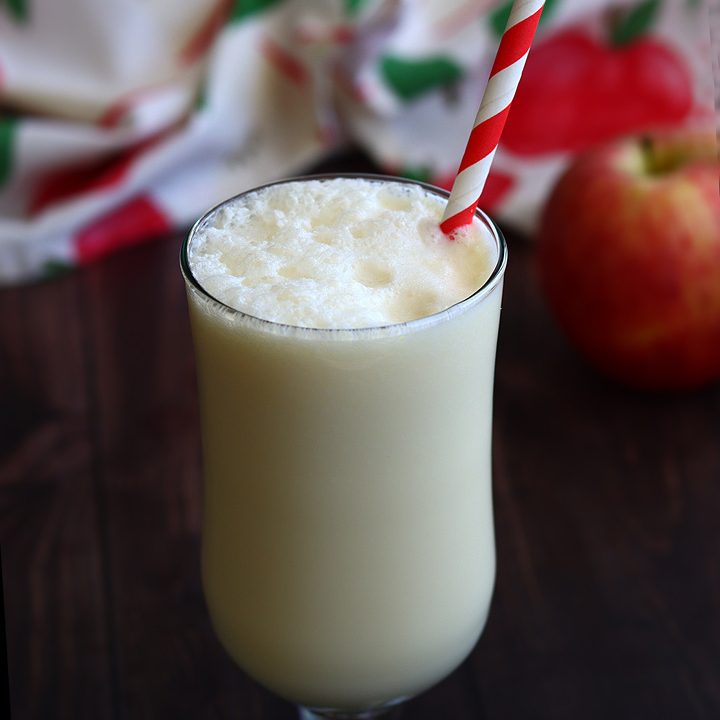 Apple Milkshake Recipe | Apple Shake Recipe - Sharmis Passions