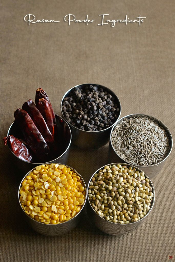 Rasam Powder Recipe | Rasam Podi Recipe - Sharmis Passions