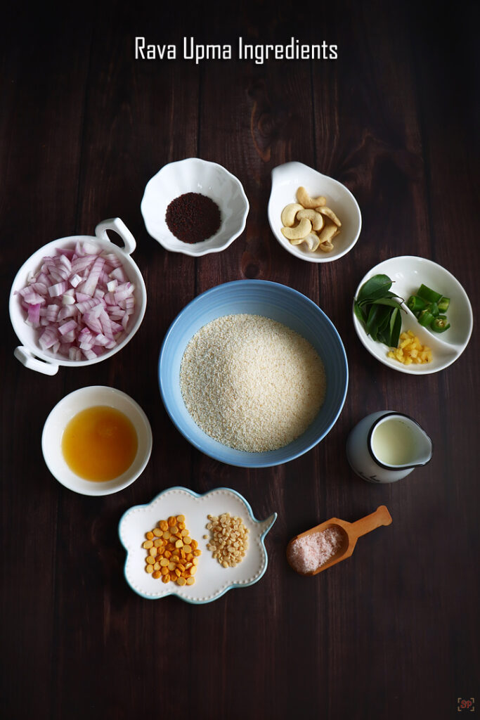 Upma Recipe | Rava Upma Recipe - Sharmis Passions