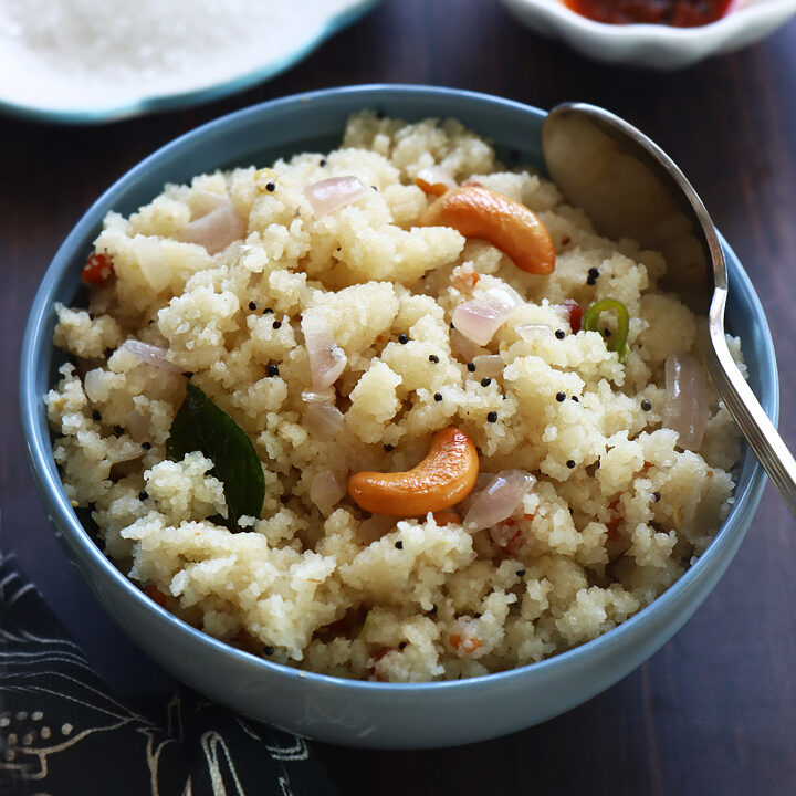 Upma Recipe | Rava Upma Recipe - Sharmis Passions