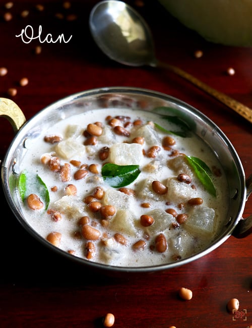 Olan recipe | Kerala onam sadya olan recipe