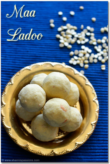 Maa Ladoo Recipe - Sharmis Passions