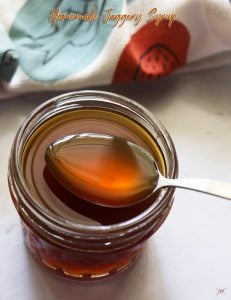 How to make Jaggery Syrup - Sharmis Passions