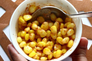 Masala Corn Recipe - Sharmis Passions