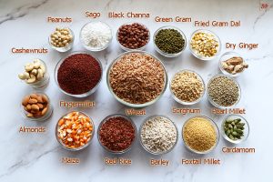 Sathu Maavu | Health Mix Recipe- Sharmis Passions