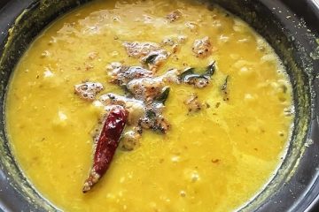 Parippu Curry Recipe | Kerala Parippu Curry - Sharmis Passions