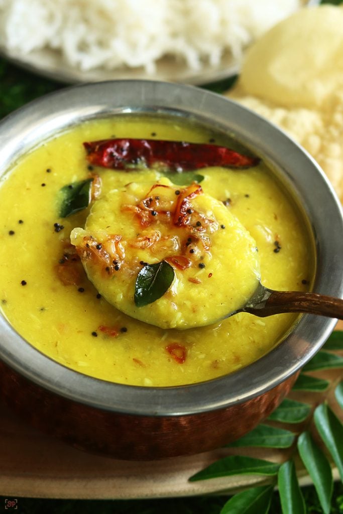 Parippu Curry Recipe | Kerala Parippu Curry - Sharmis Passions