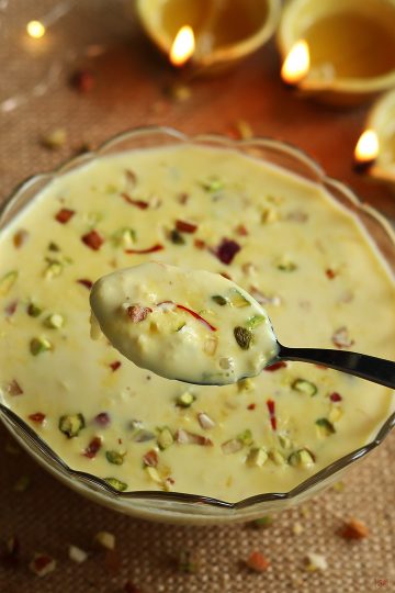 Basundi Recipe | How to make Basundi- Sharmis Passions