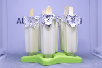 Paal Ice Recipe | Milk Ice | Milk Popsicles Recipe- Sharmis Passions