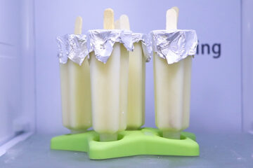 Paal Ice Recipe | Milk Ice | Milk Popsicles Recipe- Sharmis Passions