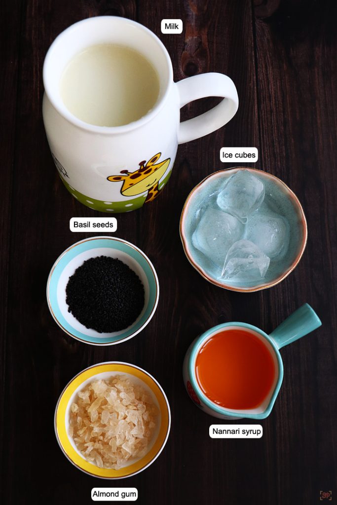 Paal Sarbath Recipe | Milk Sarbath Recipe - Sharmis Passions