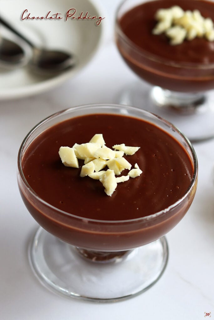Chocolate Pudding Recipe - Sharmis Passions