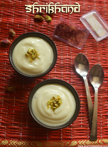 Shrikand Recipe - Sharmis Passions