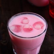 Rose Milk Recipe - Sharmis Passions