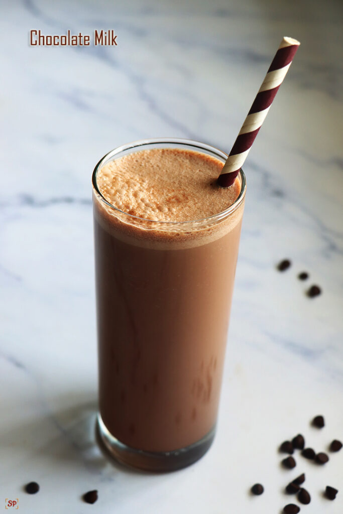 Chocolate Milk Recipe - Sharmis Passions