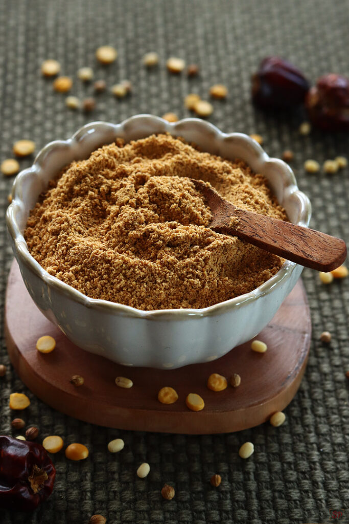 Sundal Podi Recipe | Sundal Powder Recipe - Sharmis Passions