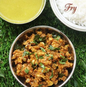 Brain Fry Recipe | Mutton Brain Fry Recipe - Sharmis Passions