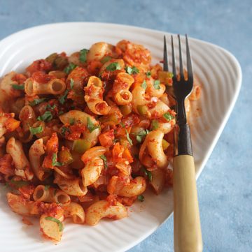 Masala Pasta Recipe Sharmis Passions