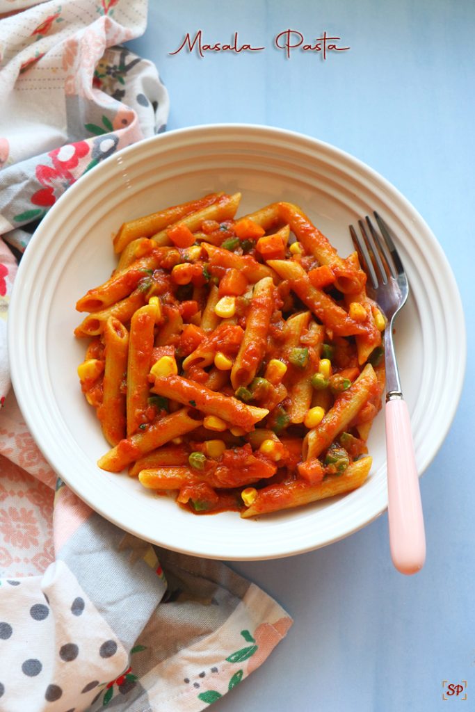Masala Pasta Recipe Sharmis Passions