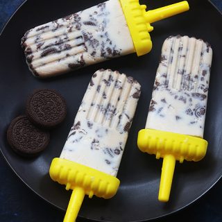 Oreo Popsicles Recipe - Sharmis Passions